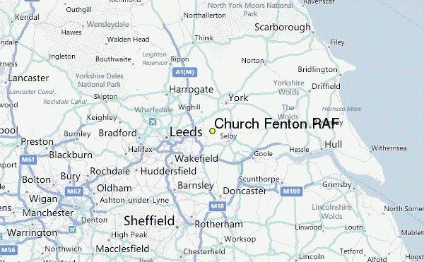 Church Fenton RAF Weather Station Record - Historical weather for ...