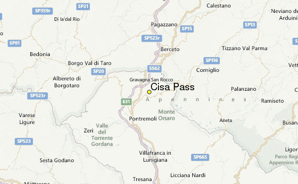 Cisa Pass Weather Station Record - Historical weather for Cisa Pass, Italy