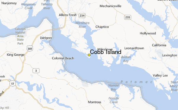 Cobb Island Weather Station Record - Historical weather for Cobb Island ...