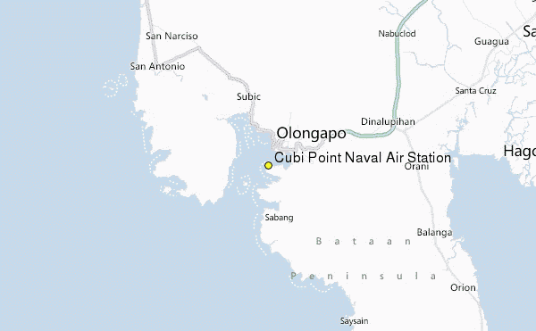Cubi Point Naval Air Station Weather Station Record - Historical ...