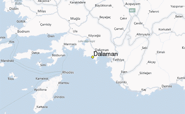 Dalaman (commune) Weather Station Record - Historical weather for ...