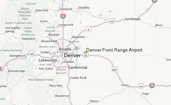 Denver Front Range Airport Weather Station Record - Historical weather ...