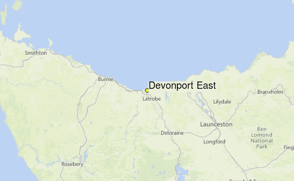 Devonport East Weather Station Record - Historical weather for Devonport East, Australia