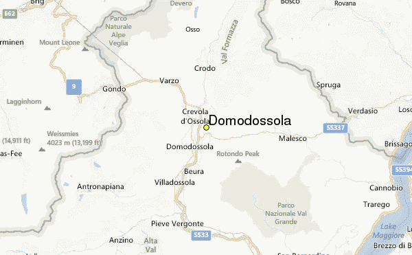 Domodossola Weather Station Record - Historical weather for Domodossola ...