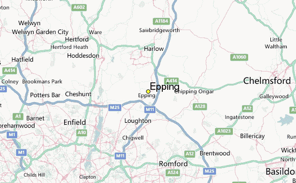 Epping気象台データ記録 - Epping 、United Kingdom の過去の天気
