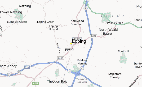 Epping気象台データ記録 - Epping 、United Kingdom の過去の天気
