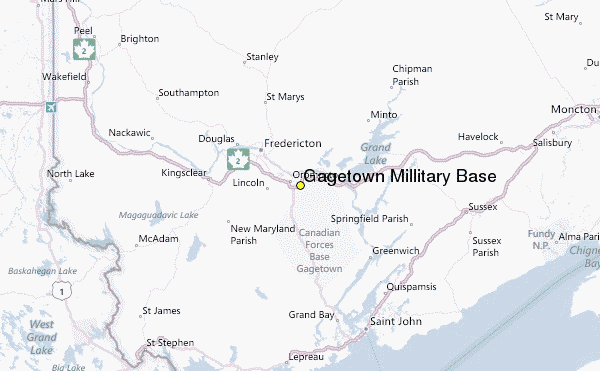 Gagetown Millitary Base Weather Station Record - Historical weather for ...
