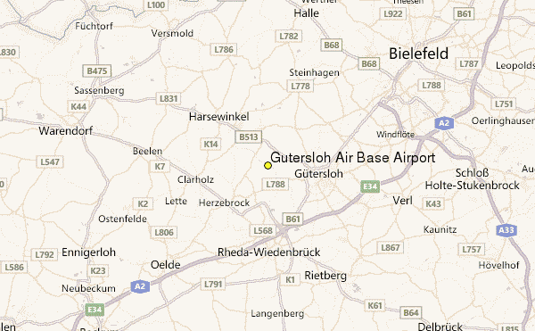 Gutersloh Air Base Airport Weather Station Record - Historical weather ...