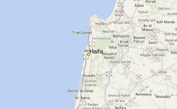 Haifa気象台データ記録 - Haifa 、Israel の過去の天気