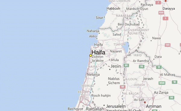 Haifa気象台データ記録 - Haifa 、Israel の過去の天気