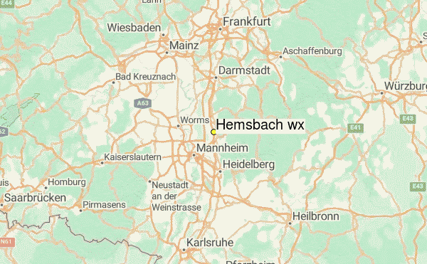 Hemsbach wx Weather Station Record - Historical weather for Hemsbach wx ...