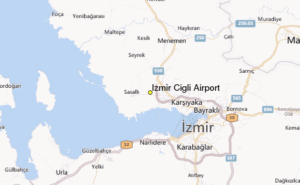 Izmir Cigli Airport Weather Station Record - Historical weather for ...
