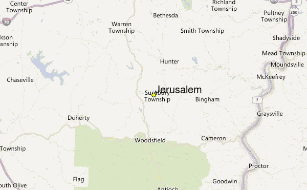 Jerusalem気象台データ記録 - Jerusalem 、Ohio の過去の天気