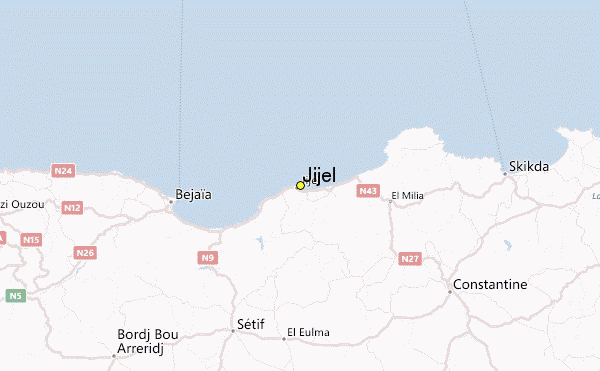 Enregistrement de la Station Météo Jijel - Hstorique météo pour Jijel ...
