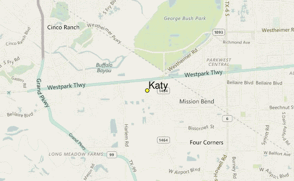 Katy気象台データ記録 - Katy 、Texas の過去の天気