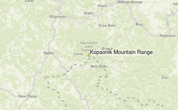 Kopaonik Mountain Range Weather Station Record - Historical weather for ...