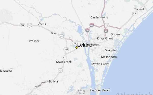 Leland気象台データ記録 - Leland 、North Carolina の過去の天気