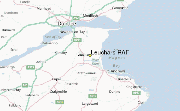 Enregistrement de la Station Météo Leuchars RAF - Hstorique météo pour ...