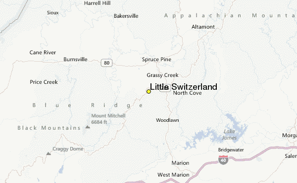 Little Switzerland Weather Station Record - Historical weather for ...