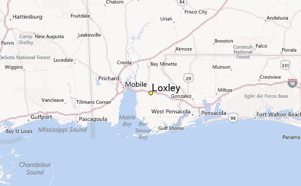 Loxley Weather Station Record - Historical weather for Loxley, Alabama