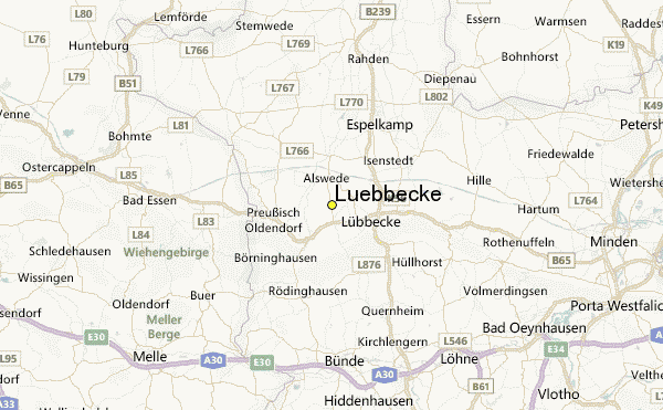 Germany Weerstation Info - Weerhistorie voor Luebbecke, Luebbecke
