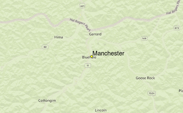 Manchester気象台データ記録 - Manchester 、Kentucky の過去の天気