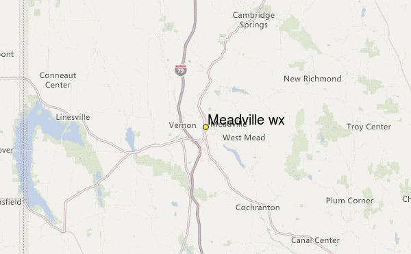 Meadville wx気象台データ記録 - Meadville wx 、United States の過去の天気
