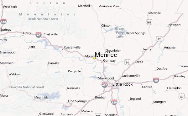 Menifee Weather Station Record - Historical weather for Menifee, Arkansas