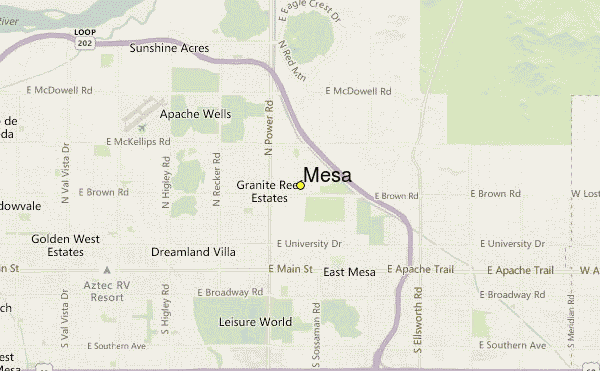 Mesa Weather Station Record - Historical weather for Mesa, Arizona