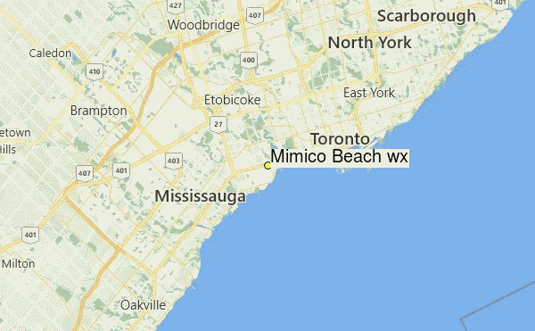Mimico Beach wx気象台データ記録 - Mimico Beach wx 、Canada の過去の天気