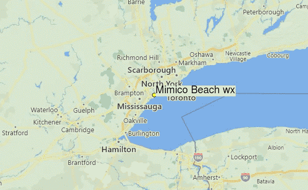 Mimico Beach wx Weather Station Record - Historical weather for Mimico ...