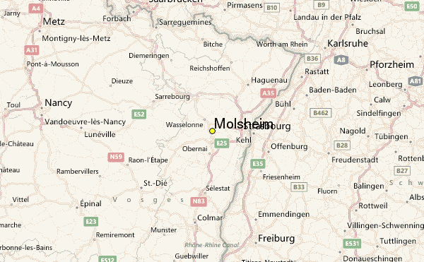 Molsheim Weather Station Record - Historical weather for Molsheim, France