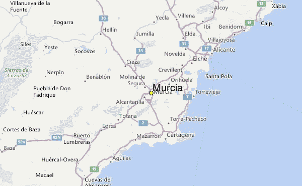 Murcia Weather Station Record - Historical weather for Murcia, Spain