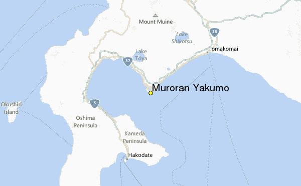 Muroran Yakumo Weather Station Record - Historical weather for Muroran ...