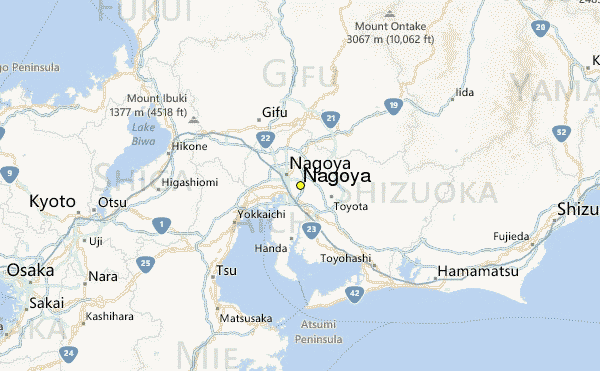 Nagoya気象台データ記録 - Nagoya 、Japan の過去の天気