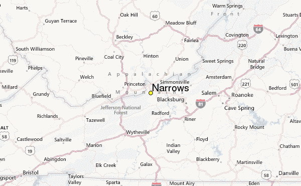 Narrows Weather Station Record - Historical weather for Narrows, Virginia