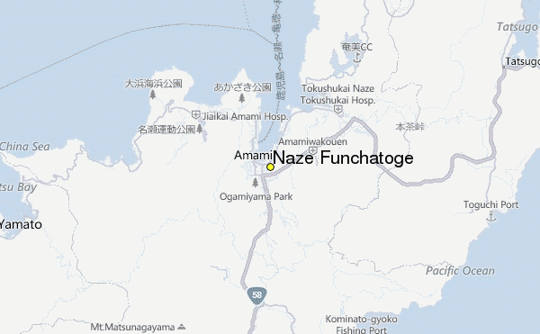 Naze Funchatoge Weather Station Record - Historical weather for Naze ...