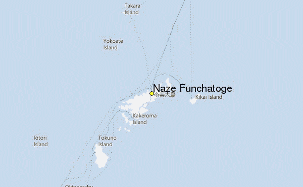 Naze Funchatoge Weather Station Record - Historical weather for Naze ...