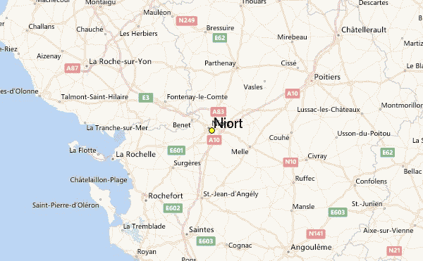 Niort Weather Station Record - Historical weather for Niort, France