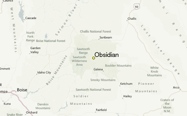 Obsidian Weather Station Record - Historical weather for Obsidian, Idaho