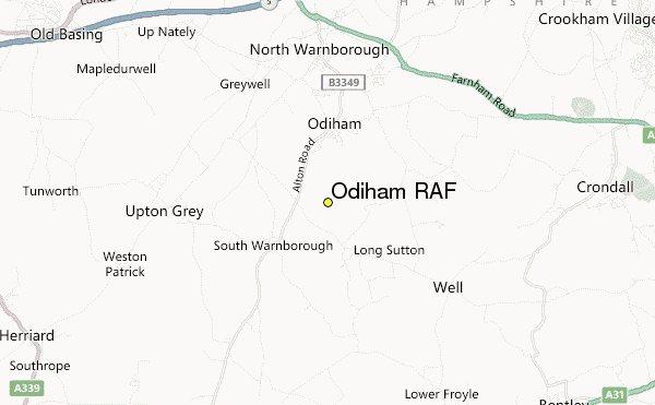 Odiham RAF Weather Station Record - Historical weather for Odiham RAF ...