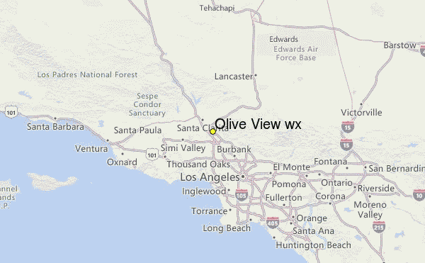 Olive View wx Weather Station Record - Historical weather for Olive ...