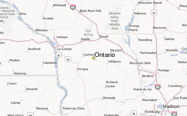Ontario Weather Station Record - Historical weather for Ontario, Wisconsin