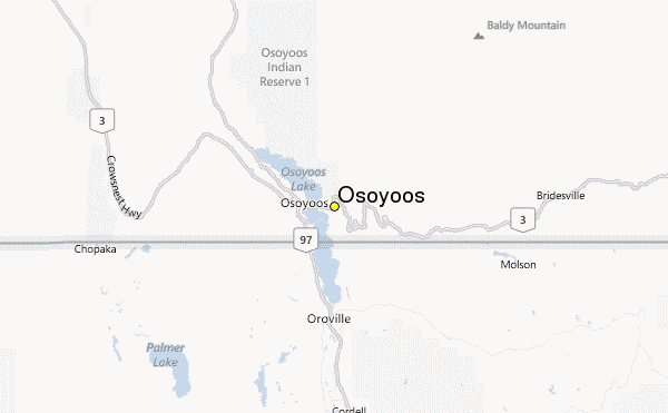 Osoyoos Weather Station Record - Historical weather for Osoyoos, Canada