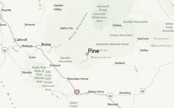 Pine Weather Station Record - Historical weather for Pine, Idaho