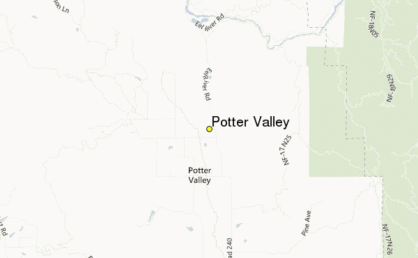 Potter Valley 气象站记录——Potter Valley， California 的历史天气
