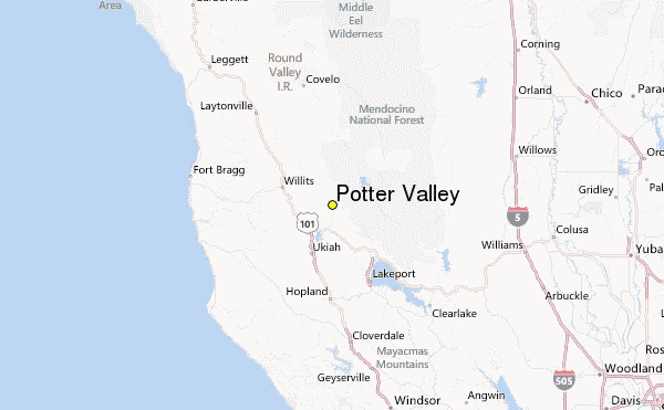 Potter Valley 气象站记录——Potter Valley， California 的历史天气