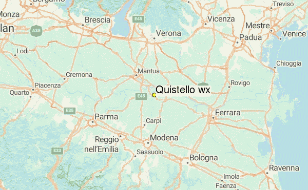 Registro de la estación meteorológica Quistello wx - Histórico del ...