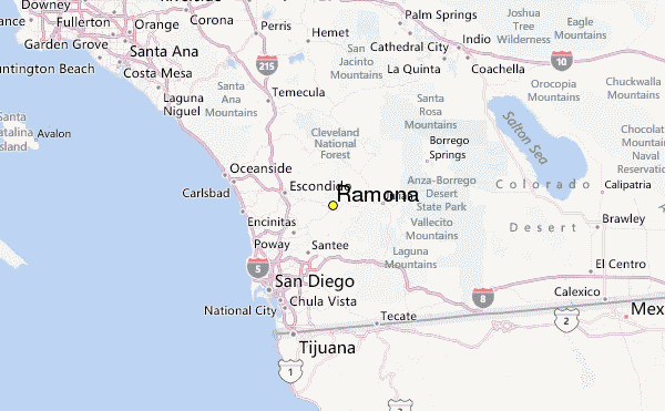 Ramona Weather Station Record - Historical weather for Ramona, California