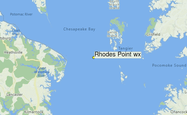 Rhodes Point wx Weather Station Record - Historical weather for Rhodes ...